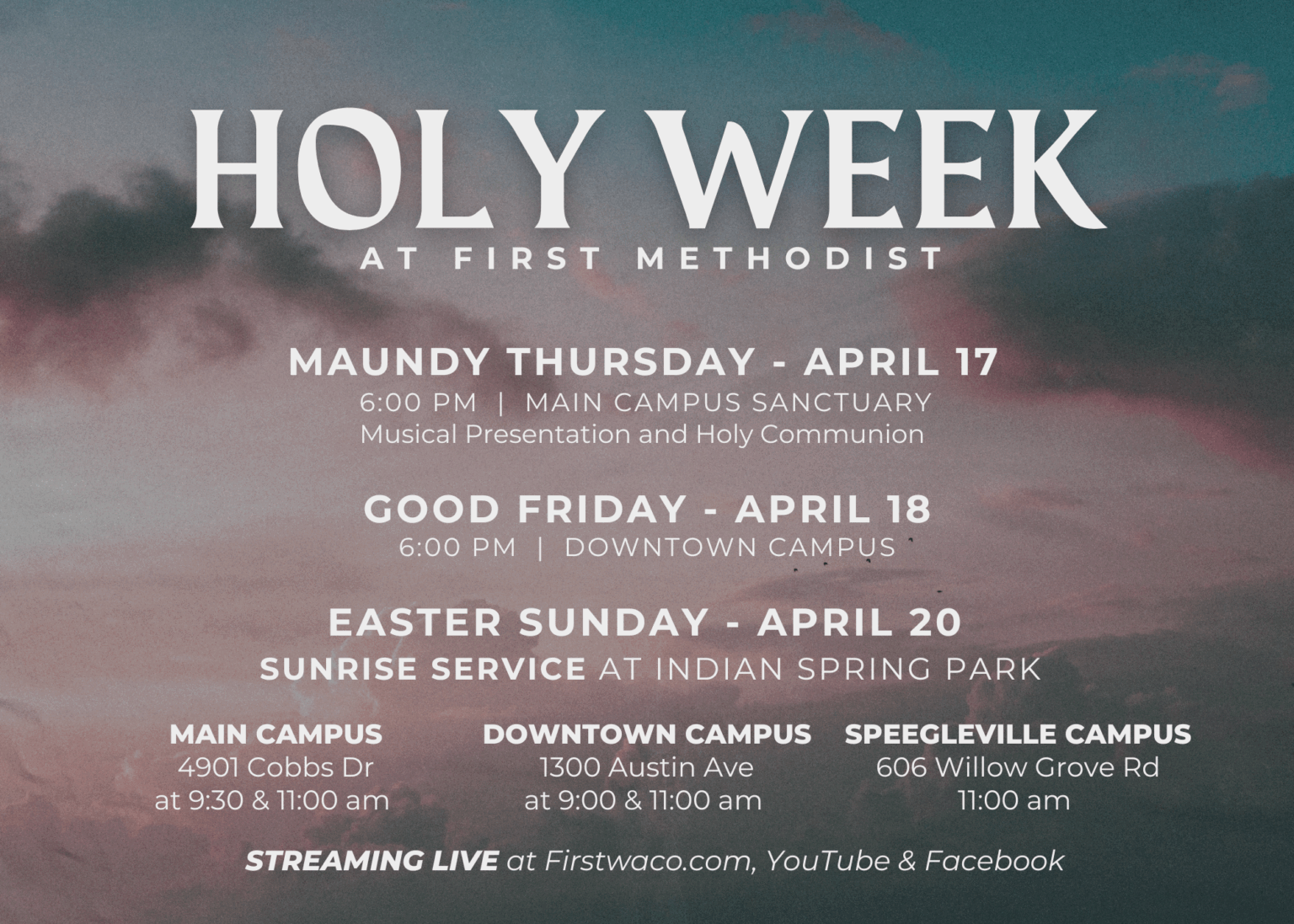 First Methodist Church of Waco | You Belong Here